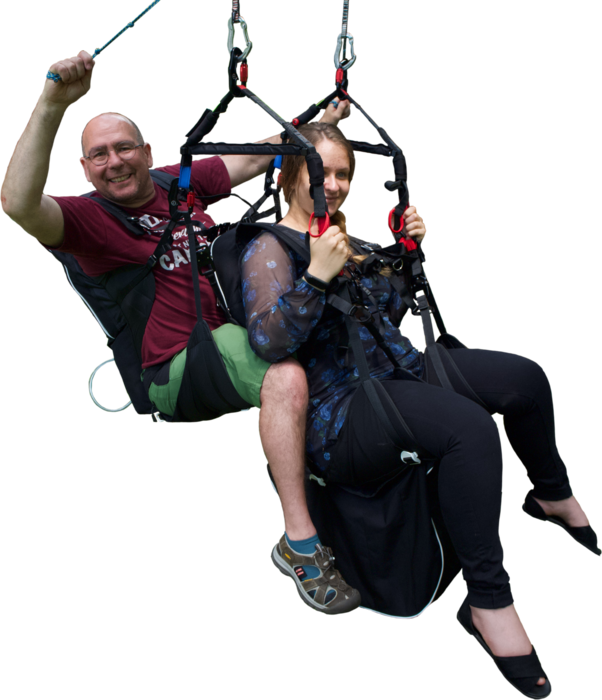 Tandem harnesses set :: POK Fly